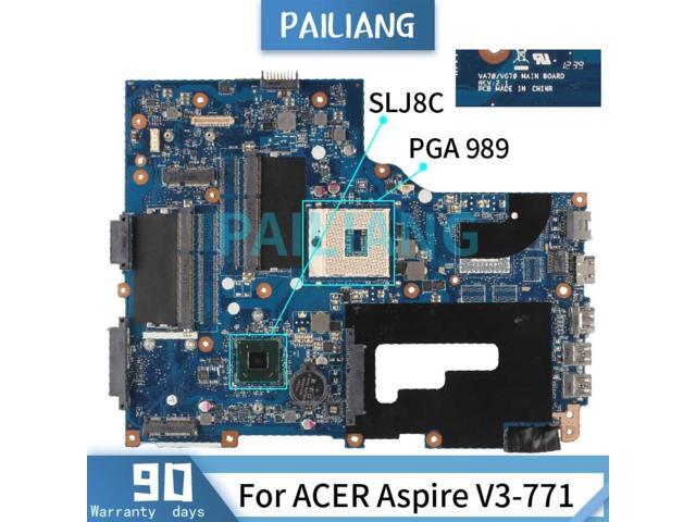 Mainboard For ACER Aspire V3-771 Laptop motherboard NBRYR11001 VA70 ...