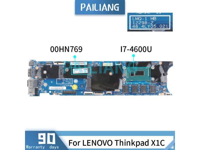 For LENOVO Thinkpad X1C I7-4600U Mainboard FRU:00HN769 12298-2 With 8GB ...