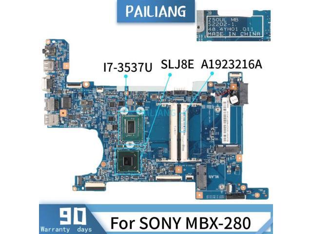 A1923216A For SONY MBX-280 S2202-1 I7-3537U SR0XG SLJ8E Mainboard ...