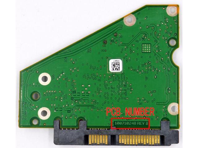 Seagate desktop hard disk board number 100710248 REV B , 100710248 REV ...