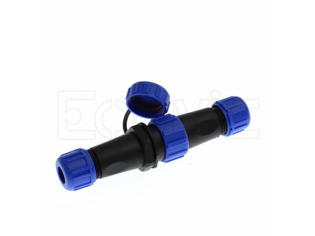 2set SP13 9 pin LED waterproof IP68 aviation plug socket Cable ...