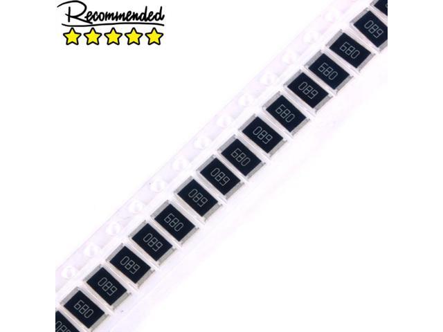 50 pcs 2512 SMD Chip Resistor 68 ohm 68R 680 1W 5% Passive Components ...