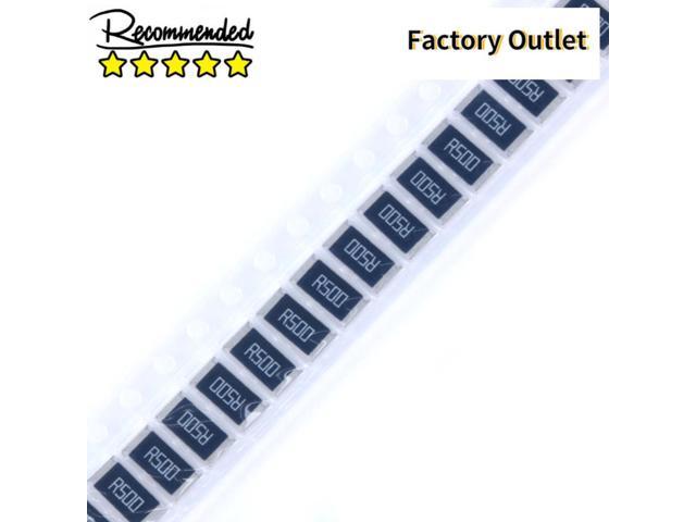 50 pcs 2512 SMD Resistor 1W 0.5 ohm 0.5R R500 1% 2512 Chip Resistor Set ...