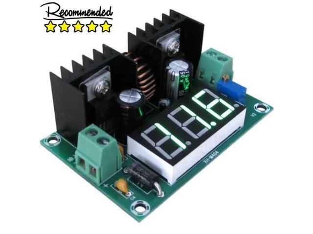 XL4016 LM317 LED Digital Voltmeter Voltage Regulator Meter XL4016E1 DC-DC Buck Step Down Module ...