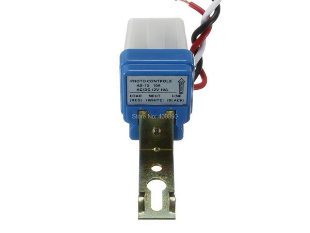 100PCS/LOT AC DC Street Light Photocell Photoswitch Sensor Auto On Off ...