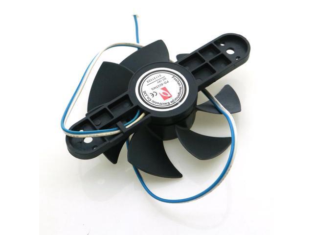 BRUSHLESS DC FAN TXWF-75 PD-8025MS 75mm 18VDC 0.18A 2Pin For C21-RH2101 ...
