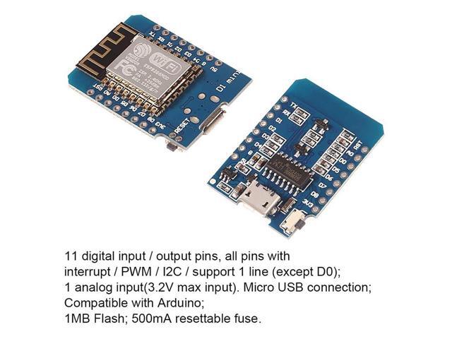 3 Pcs ESP8266 ESP-12F D1 Mini Modules 4M Bytes WLAN Wifi Internet ...