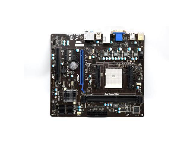 Socket FM1 Motherboard Motherboard MSI A55M-P35 Motherboard FM1 AMD A55 ...