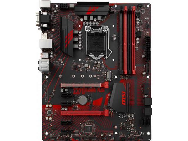 MSI Z370 GAMING PLUS Motherboard LGA 1151 Intel Z370 DDR4 M.2 SATA III ...