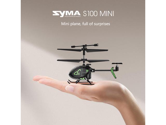 SYMA S100 Cute Super Small Mini Helicopter Aircraft Indoor RC Toys ...