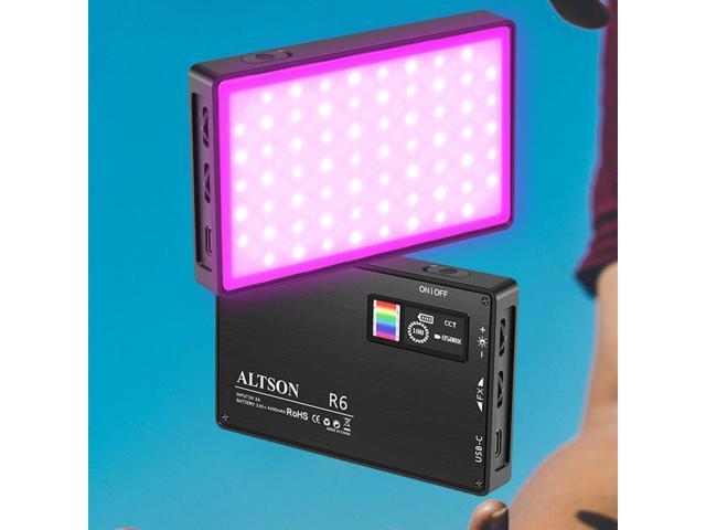 Full Color RGB LED Video Light Fill Light Dimmable 2500-8500K ...