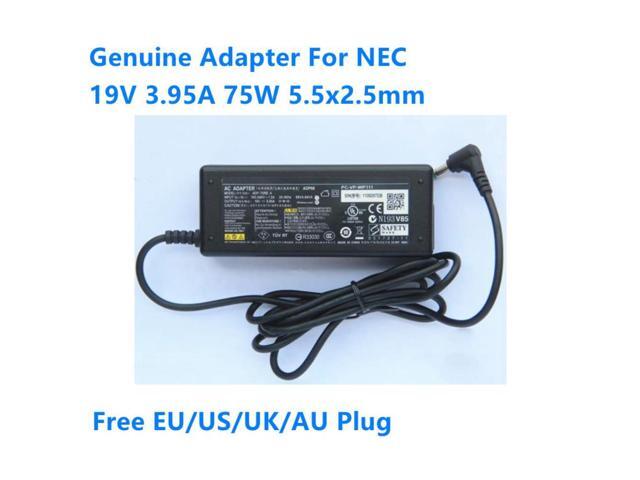 19V 3.95A 75W ADP-75RB A PA-1750-04 Power Supply AC Adapter For NEC ...