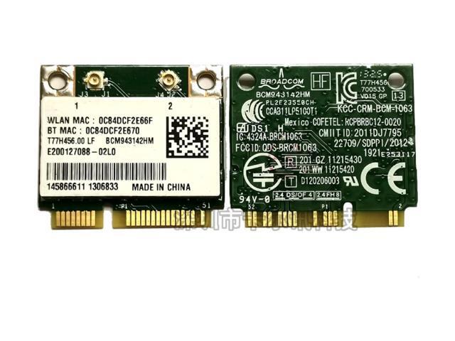 For Broadcom BCM43142HMB Wifi For Bluetooth 4.0 300M Half Mini PCI-E ...