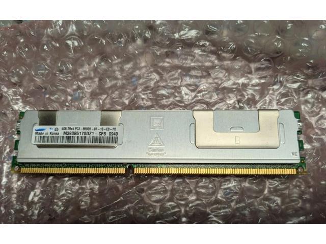 RAM for DELL 4GB 2RX4 PC3-8500R 1066MHZ server memory SNPG484DC/4G ...