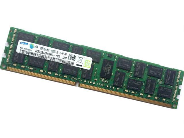 Ram For Samsung 8gb 2rx4 Pc3l 10600r 09 11 E2 D3 M393b1k70dh0 Yh9 8g