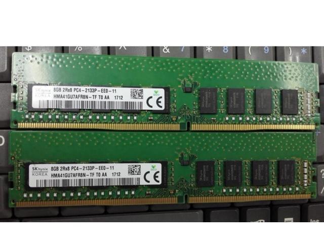 RAM 8G 2Rx8 PC4-2133P-E DDR4 2133 UDIMM Pure ECC 8GB - Newegg.com