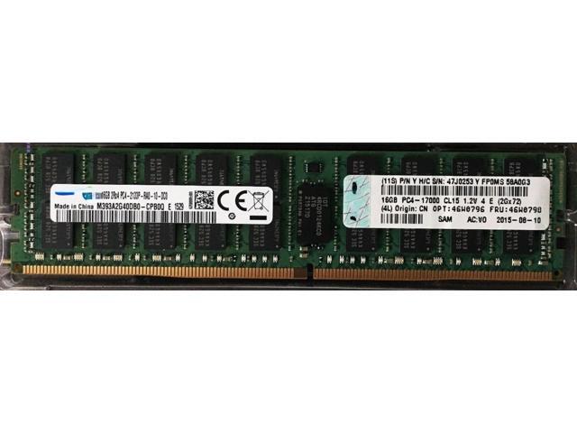 X3650M5 X3850X6 16G DDR4 2133 ECC REG memory 46W0798 46W0796 - Newegg.com