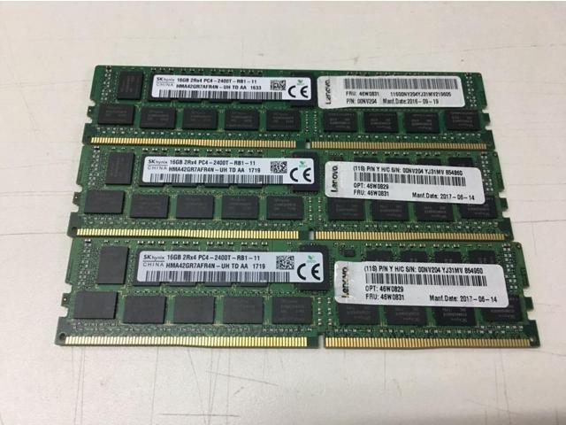 RAM X3550 M5 X3650 M5 46W0829 46W0831 16G 2400T REG memory stick 1PS ...