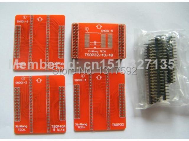 ! TSOP32 TSOP40 Sockets for TL866/TL866CS TSOP32/40/48 Adapters for ...