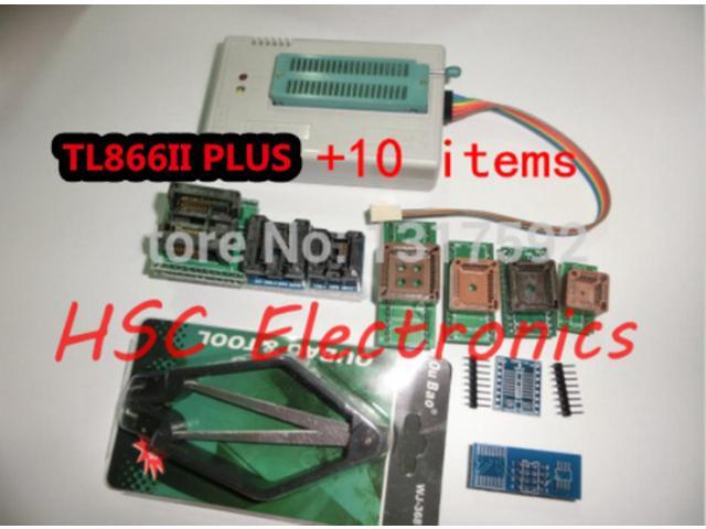 TL866 USB Universal BIOS Programmer TL866II PLUS +10 items replace ...