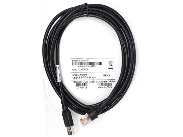 2pcs/1lot MS7120 3M Scanner Usb Cable For Honeywell MS7120 MS9540 MS5145 Barcode Scanner PDA ...