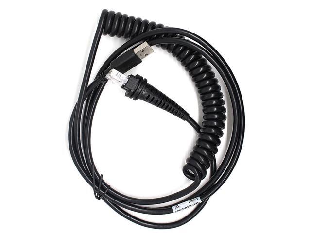 30pcs 3M Coiled USB Cable For Honeywell 1900G 1200 1300G BarCode ...