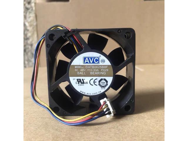 For AVC DATB0625B8F 6025 48V 0.33A 6CM 6cm 4-Wire Huawei Server Fan - Newegg.com