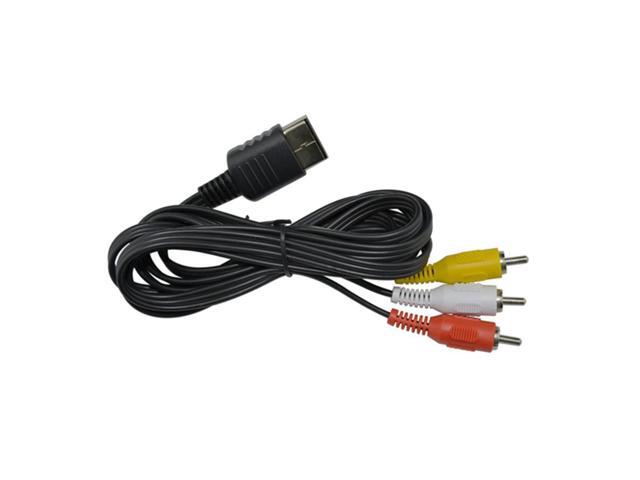 1.8M Composite AV Audio Video TV Adapter Cable for SEGA Dreamcast RCA ...