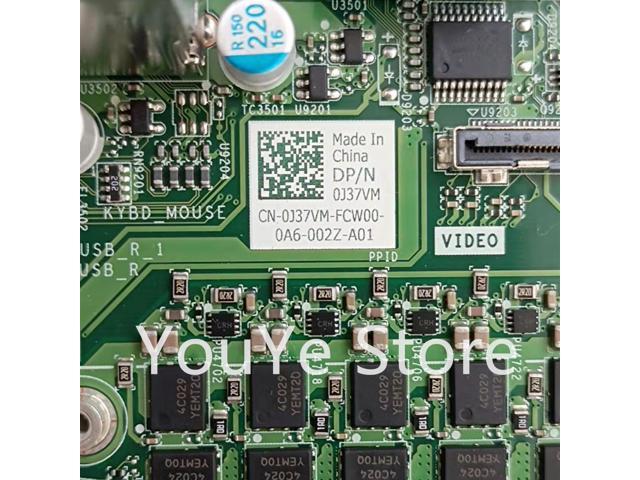 For DELL Optiplex 7080 Tower MT Desktop Motherboard J37VM 0J37VM CN ...