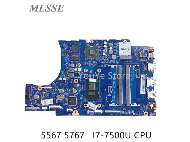FOR DELL 5567 5767 Laptop Motherboard CN-0CV3V4 0CV3V4 CV3V4 I7-7500U ...