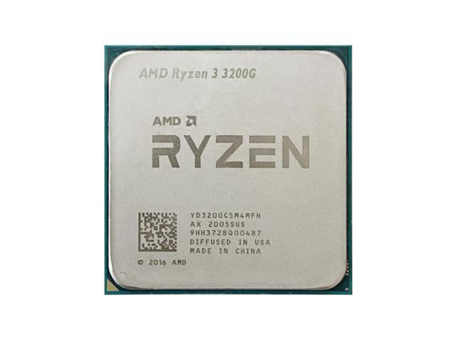 AMD Ryzen 3 3200G R3 3200G 3.6GHz Quad-Core Quad-Thread 65W CPU Processor L3=4M YD3200C5M4MFH ...