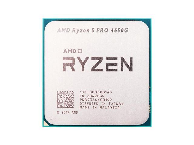 AMD Ryzen 5 PRO 4650G R5 PRO 4650G 3.7GHz Six-Core Twelve-Thread 65W ...