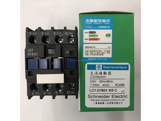 1Pcs For Schneider Contactor LC1-D1801M5C 220V - Newegg.com
