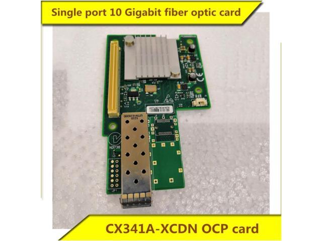 Quanta fiber card single port Gigabit network card Mellanox ConnectX ...