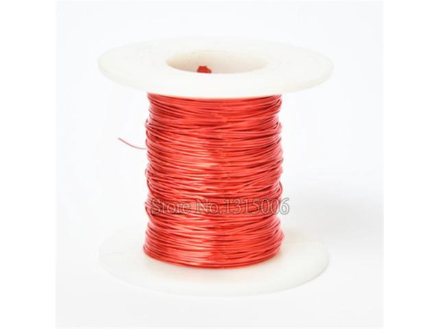 Red Magnet Wire ,Enameled Copper wire ,Magnetic Coil Winding ,0.2 mm ...
