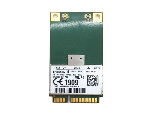 F5321gw Wireless DW5560 3G WWAN MINI PCI-E Card GSM GPRS EDGE UMTS ...