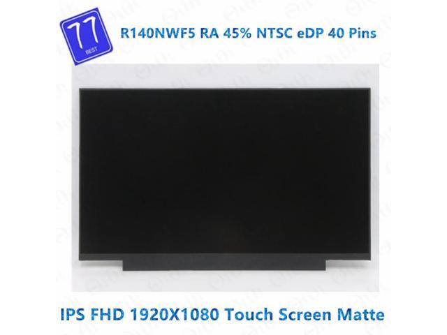 14.0" LCD Widescreen Touch Screen R140NWF5 RA For lenovo t495S P43S ...