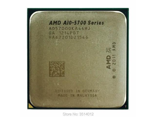 AMD A10-Series A10-5700 A10 5700 A10 5700K 3.4 GHz Quad-Core CPU Processor AD5700OKA44HJ Socket ...