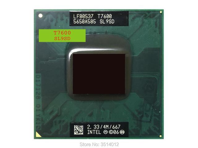 Intel Core 2 Duo T7600 SL9SD 2.3 GHz Dual-Core Dual-Thread CPU ...