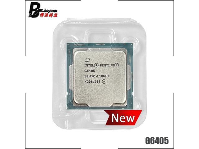 Intel Pentium G6405 4.1 GHz Dual-Core Quad-Thread CPU Processor 4M 58W ...
