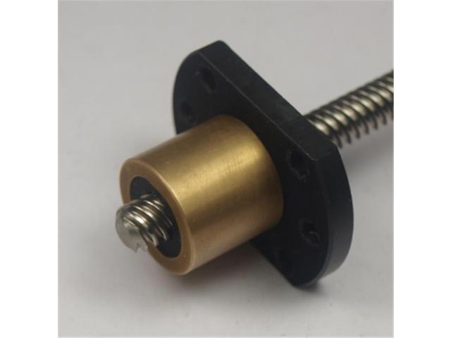 DLP/SLA 3D printer Delrin POM anti-backlash nut for DIY CNC TR8*8(P2 ...