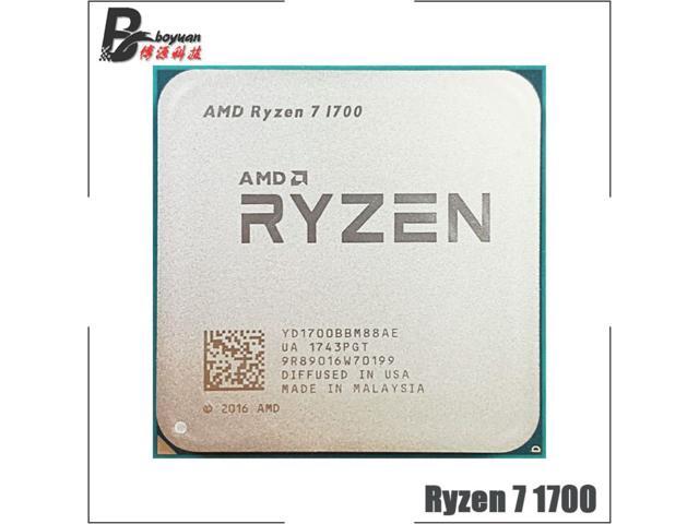 AMD Ryzen 7 1700 R7 1700 3.0 GHz Eight-Core Sixteen-Thread CPU ...