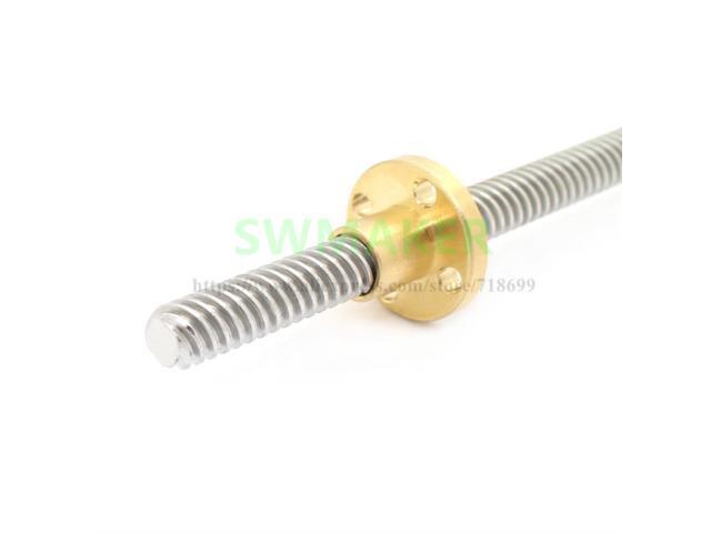 3D Printer THSL-400-8D Lead Screw Dia 8MM Thread 8mm Length 400mm ...