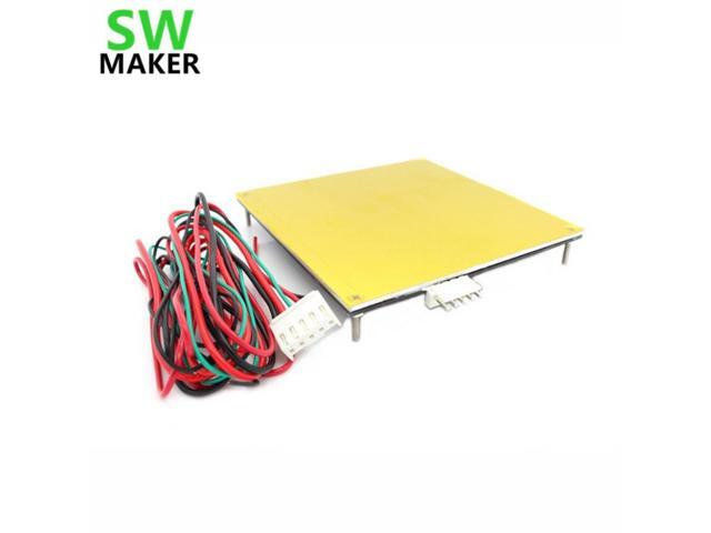 MK2B 120x120mm aluminum heated bed PCB heating bed, 120*120mm, reprap ...