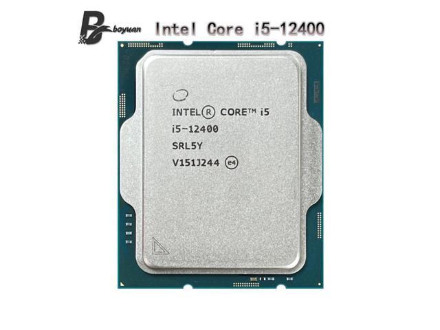 Intel Core i5-12400 i5 12400 2.5 GHz 6-Core 12-Thread Processor L3=18M ...