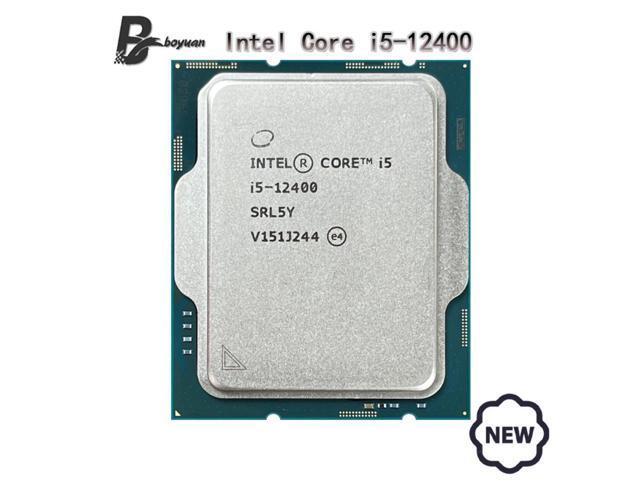 Intel Core i5-12400 i5 12400 2.5 GHz 6-Core 12-Thread Processor L3=18M ...