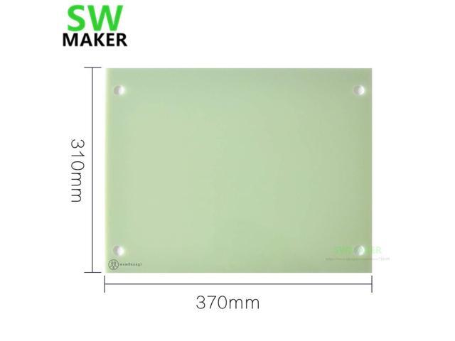 310x370x3mm 3D Printer Platform Polypropylene Build Plate Polyglass w ...