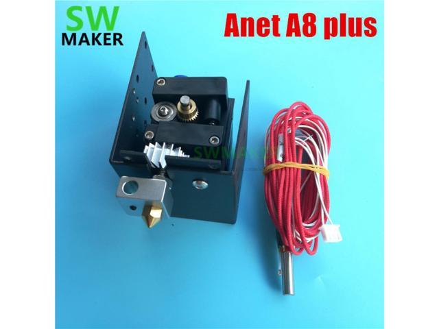 Reprap Prusa i3 Anet A8 plus 3D printer extruder kit with motor 0.4mm ...