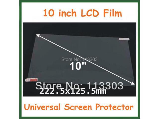 10pcs 10 inch Universal Clear LCD Screen Protector Protective Film for ...