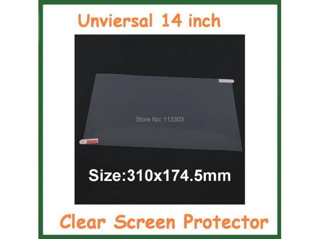 10pcs Universal Ultra Clear LCD Screen Protector 14 inch Protective ...